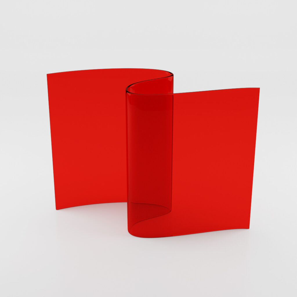 PVC STRIP | Transparent Colours - Plastic Strip Curtain